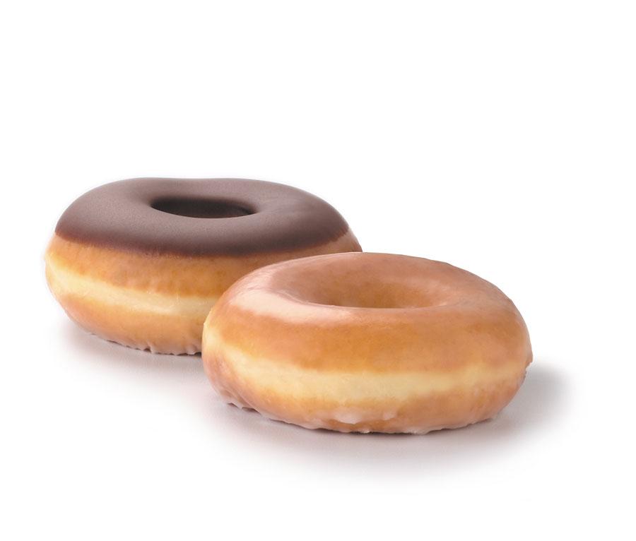 Krispy Kreme Chocolate Glazed Doughnuts