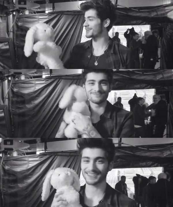 Zayn Malik Sleeping With Teddy Bear
