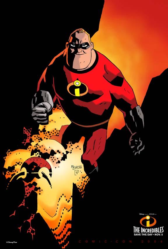 The Incredibles Mr Incredible Poster