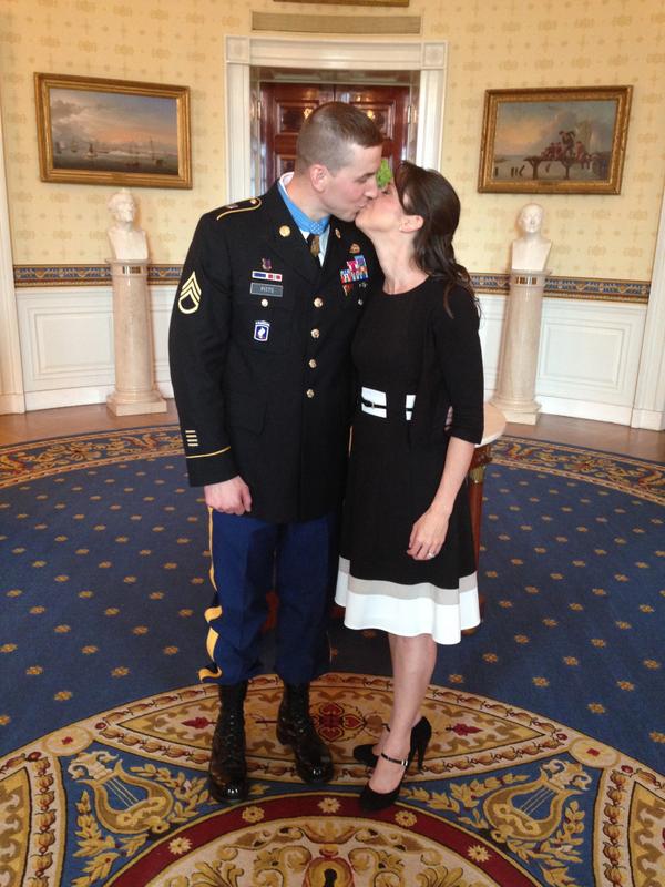 MedalOfHonor recipient SSG Ryan Pitts & his wife Amy are celebrating ...