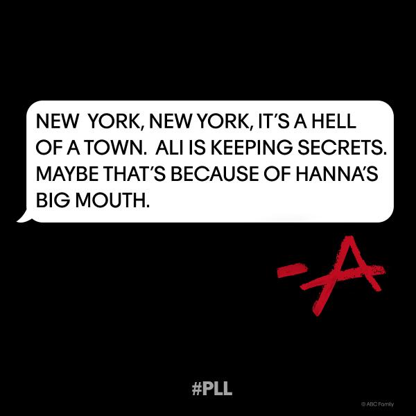 Pretty Little Liars A Text Quotes