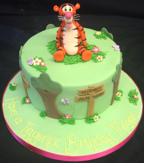 Tigger Birthday Cake
