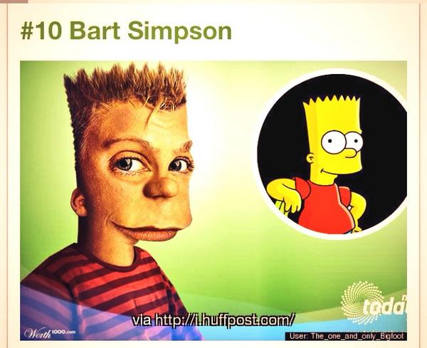 Real Life Bart Simpson