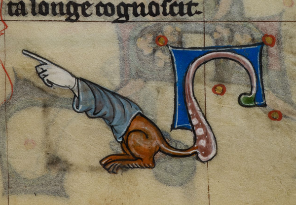 Modeled one of the bizarre creatures found in the margins of Medieval ...