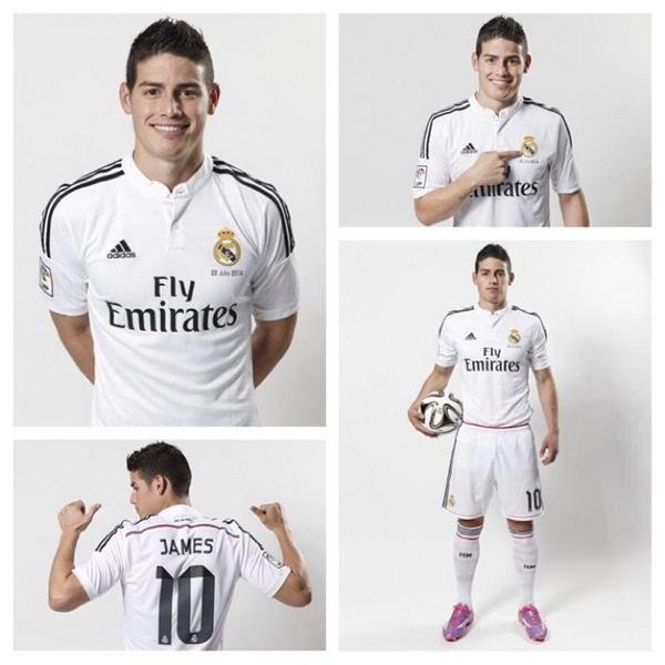 Primer récord para James. - Futbol Sapiens