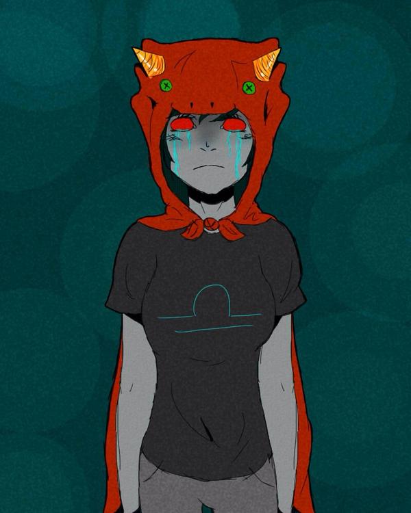 Terezi Pyrope Dragon Cape Fanart