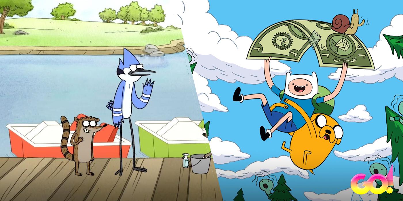 Mordecai And Rigby Adventure Time