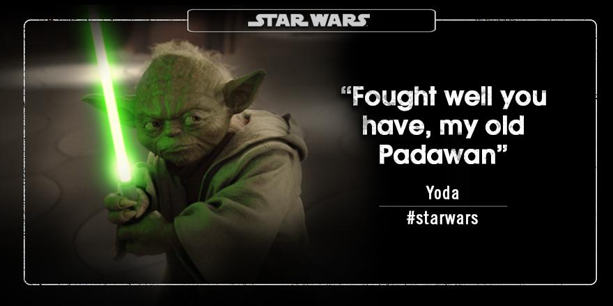 Star Wars Padawan Quote
