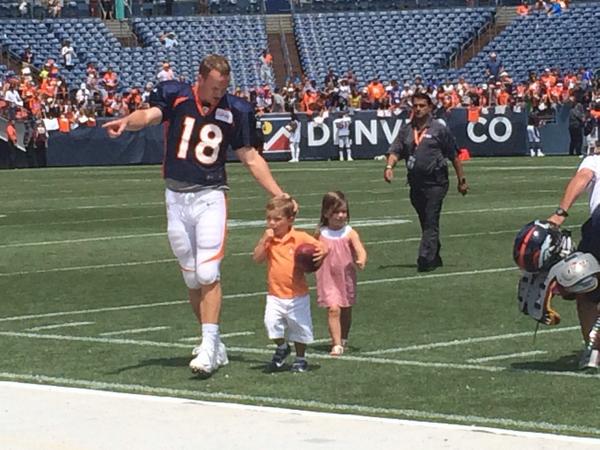 A Mosely Manning sighting!!! RT MaseDenver: Peyton Manning's most ...