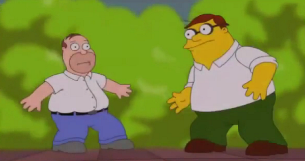 Family Guy And Simpsons Switch