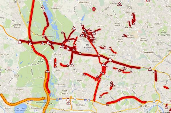 Flash flooding as torrential rain sweeps across London - ITV News