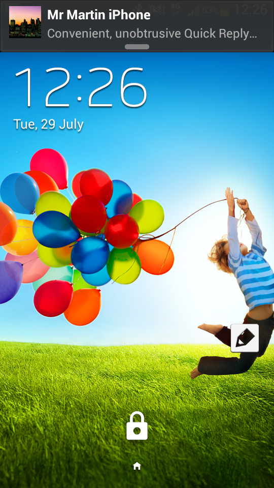 The new Messenger widget should've been what comes up when using the ...