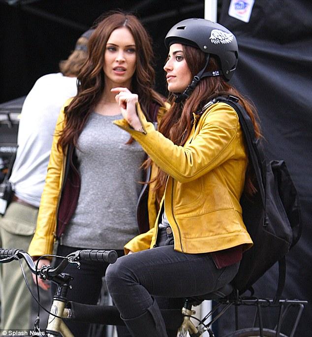 Megan Fox Teenage Mutant Ninja Turtles Stunt Double