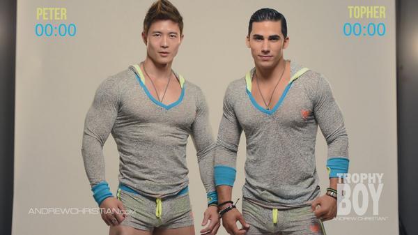 Andrew Christian Model Topher