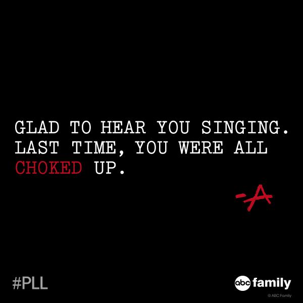 A Pretty Little Liars Messages