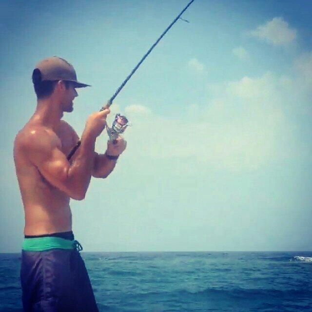 Hot Country Guy Fishing