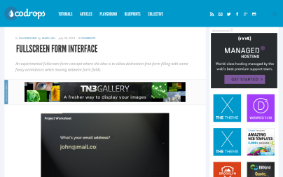 Snapito! on Twitter: "http://t.co/nmsecCBxBv Fullscreen Form Interface http://t.co/bYqL2GEjF1 ...