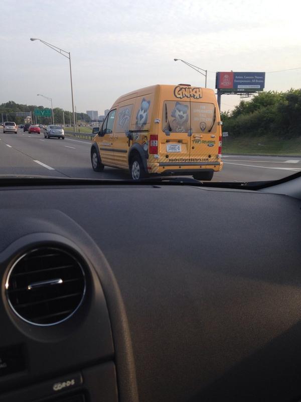 Gnash is one of the greatest mascots in the NHL. : r/Predators