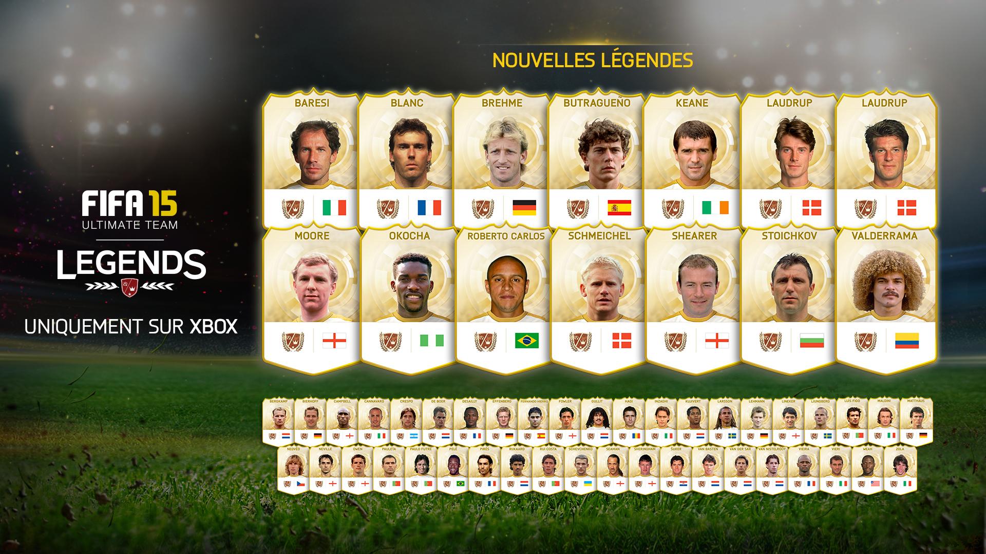 Fifa 15 Ultimate Team Les Légendes Toujours Exclusifs Test Et News
