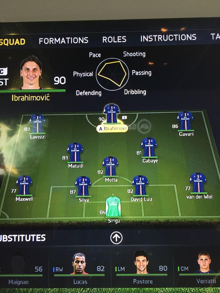 Real Madrid in Fifa 15 :imout: