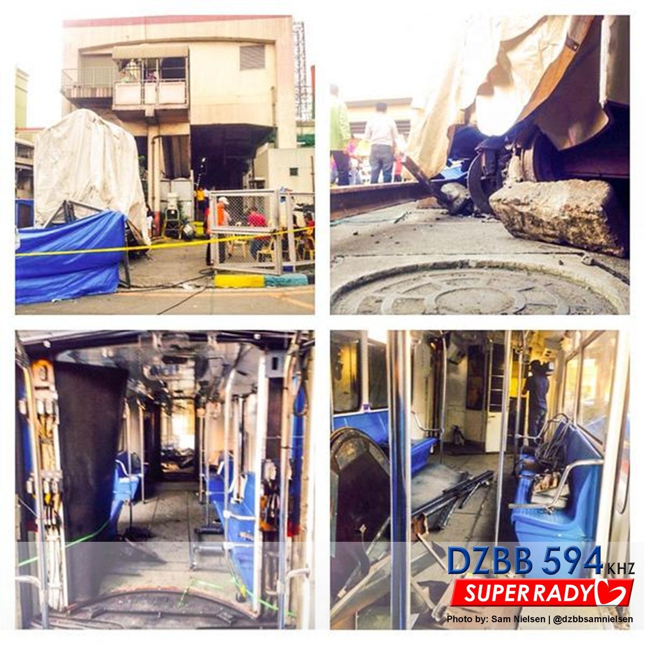 DZBB Super Radyo on Twitter: "PHOTO: Mga larawan ng sumadsad na tren ng MRT sa EDSA, Pasay City ...