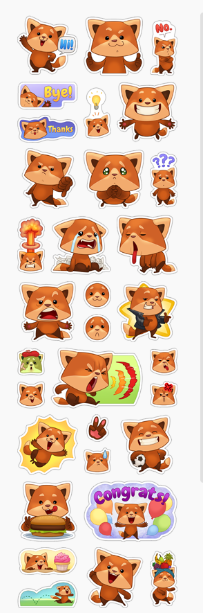 Viber Stickers Freddie