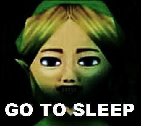 Scary Meme Face Goodnight