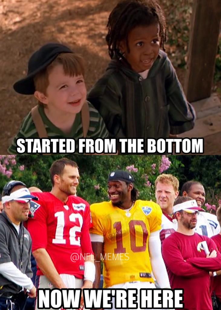 Started From The Bottom Meme Nfl