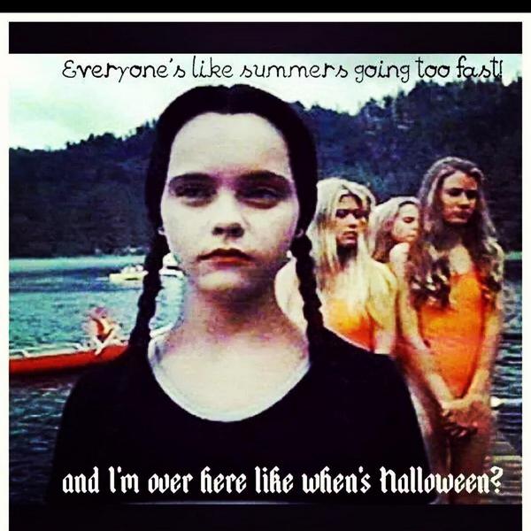 Wednesday Addams Summer Meme