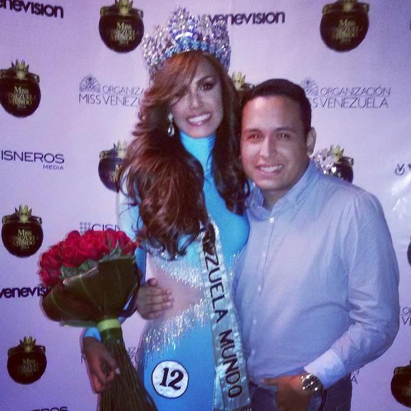 Debora Menicucci Poster Oficial del Miss World Venezuela - Reinas de ...