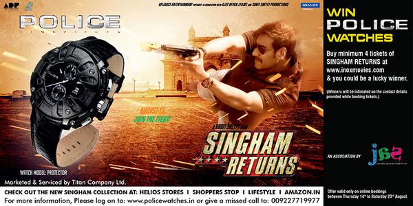 Singham Returns Shooting