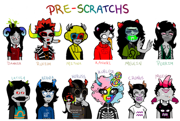 Homestuck Trolls Pre Scratch