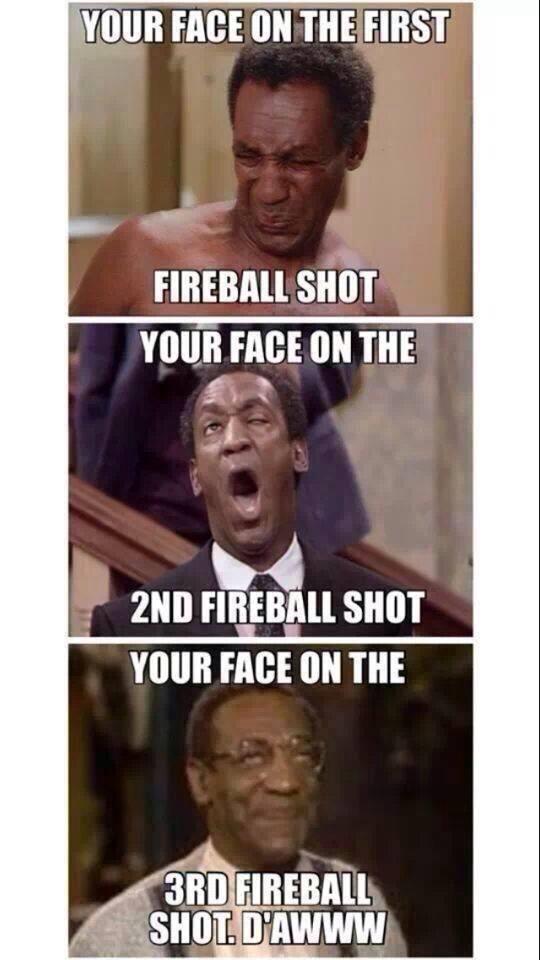Fireball Shots Meme