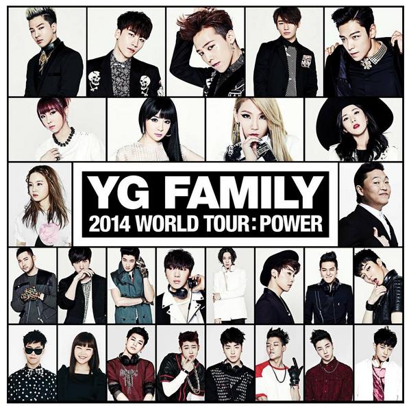 Yg Entertainment Family 2014