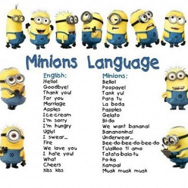 Minion Saying Bello