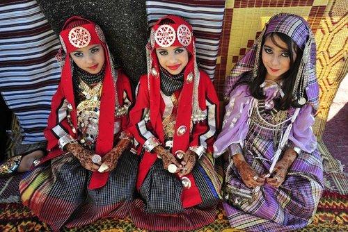 Libyan Berber People Bijoux Berbères On X: "Amazigh Girls Of Libya