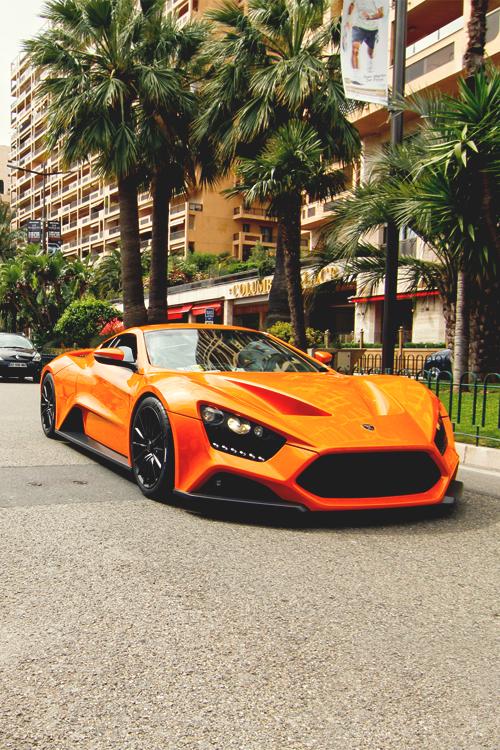 Zenvo St1 Orange Wallpaper