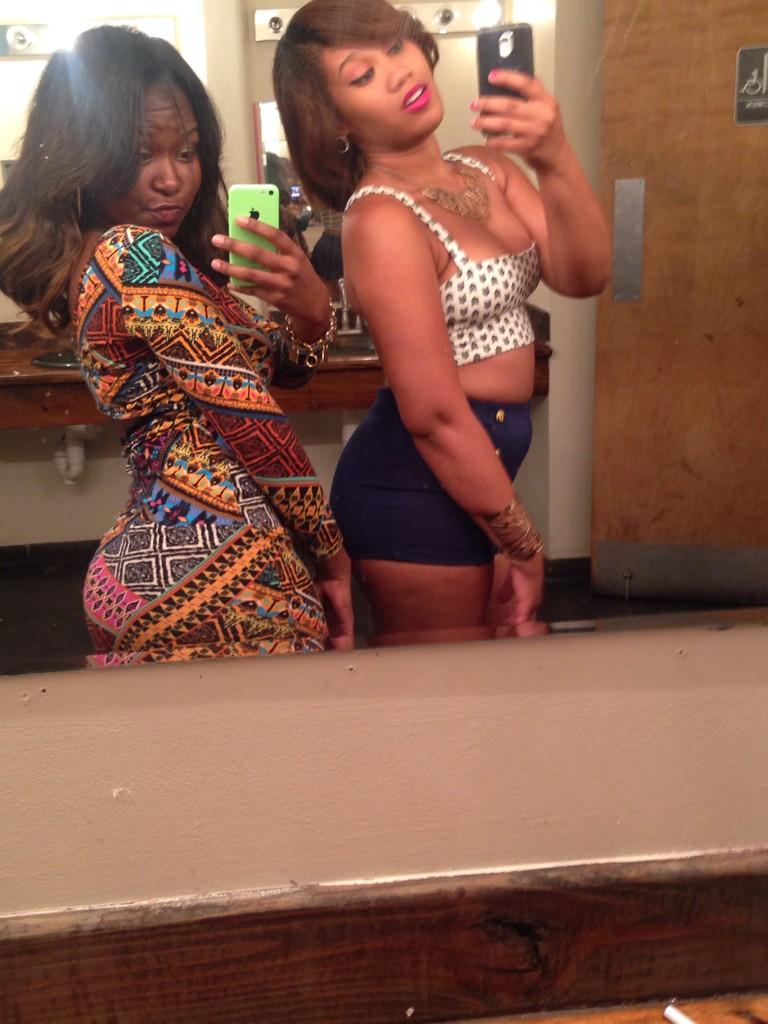 NeeNee on Twitter: "Stepped out with my shorty/migo tonight 💕 @apretty_red don't mind her face 😂 ...