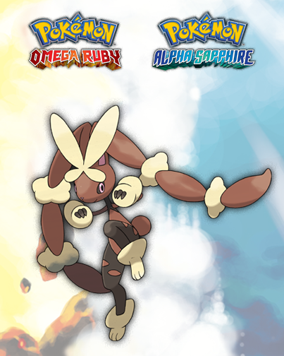 Pokemon Lopunny Mega Evolution
