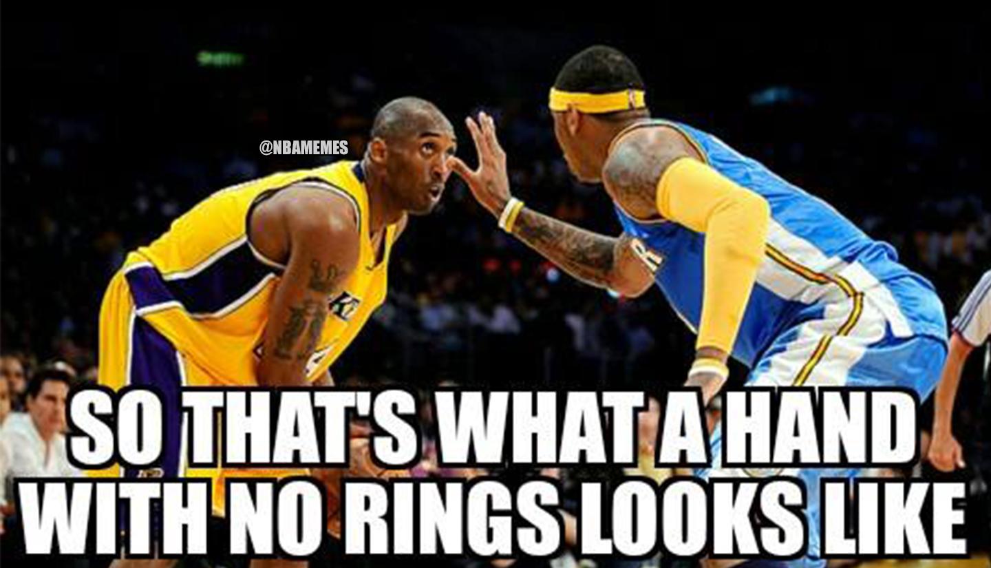 Carmelo Anthony Meme Ring