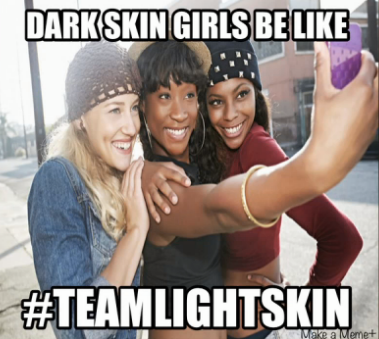 Team Light Skin Vs Team Dark Skin