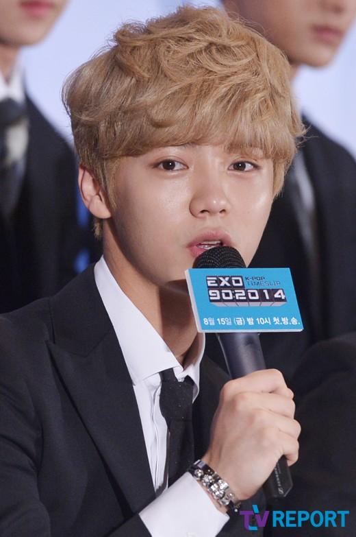 صور + احداث| 140811 اكسو في المؤتمر الصحفي لبرنامج EXO 90:2014 | Exo Arab Fans