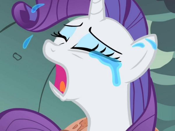 Rarity Crying