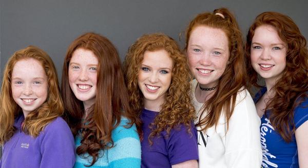 Udmurt People Red Hair