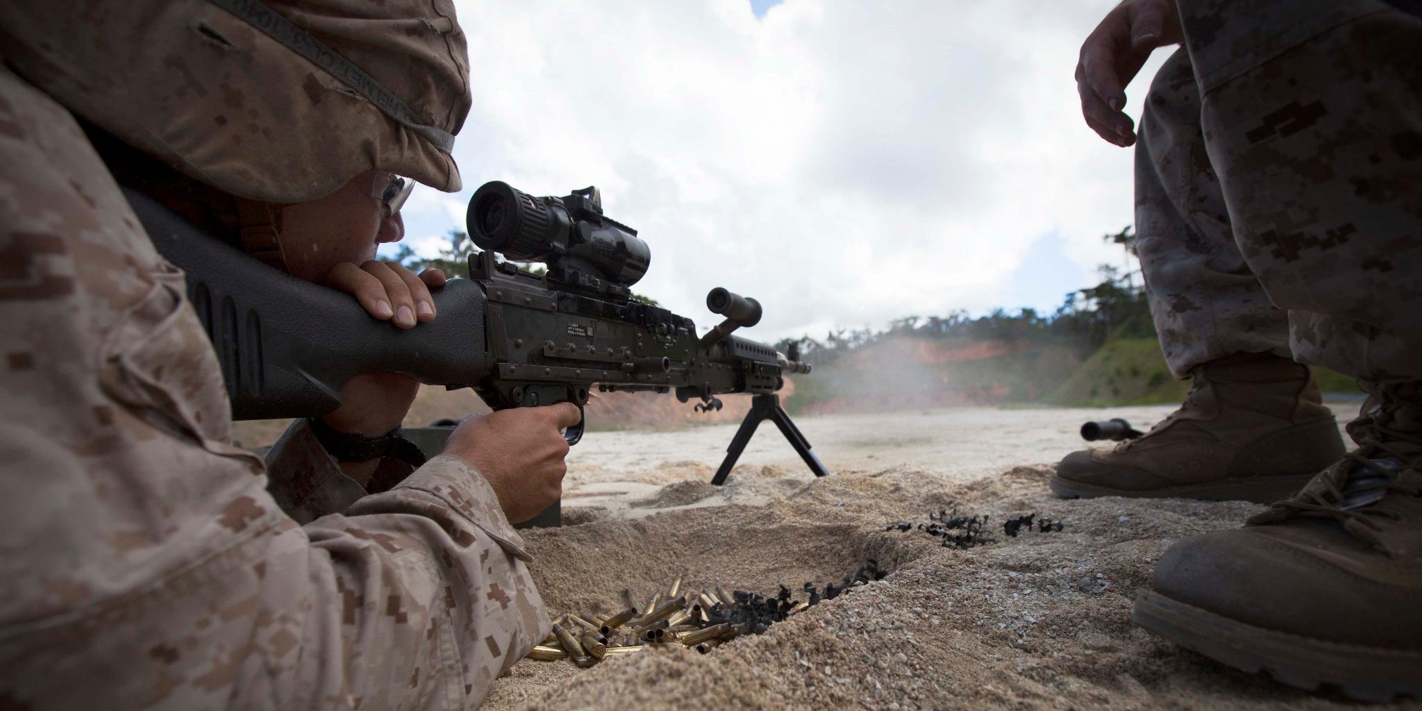 M240b Marines