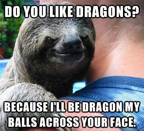 Sloth Meme Dragon