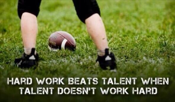 Hard Work Football Quotes