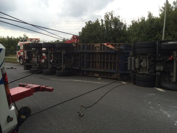 Junction of A31 and A331 reopened after HGV crash | London - ITV News