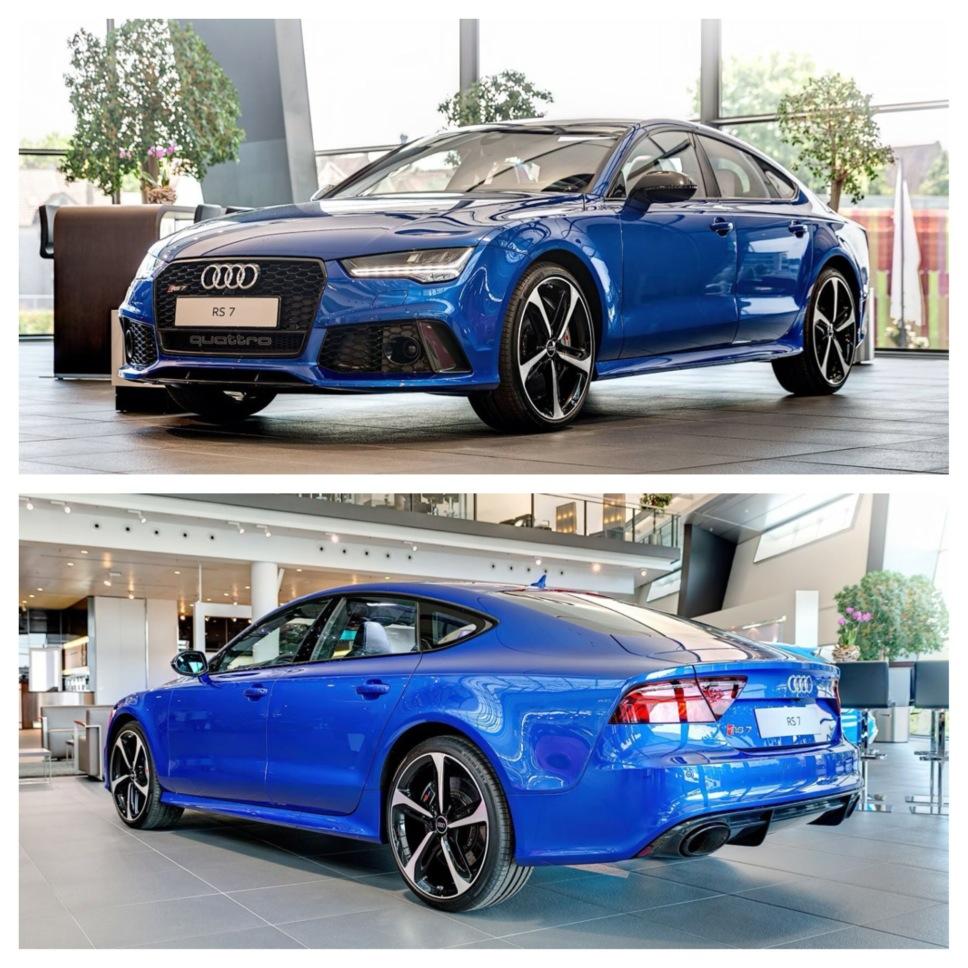 Audi Rs7 Blue