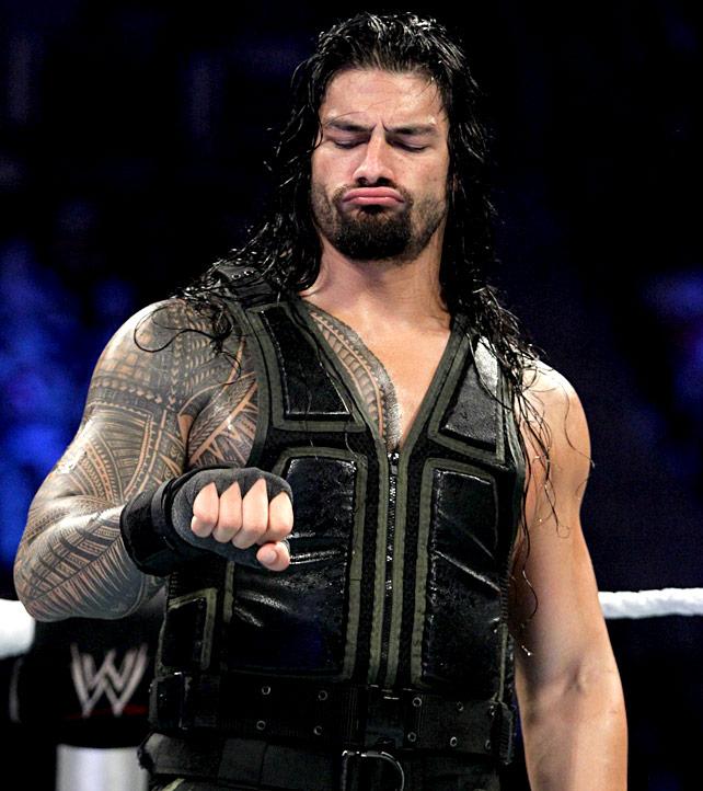 Roman Reigns Funny Face